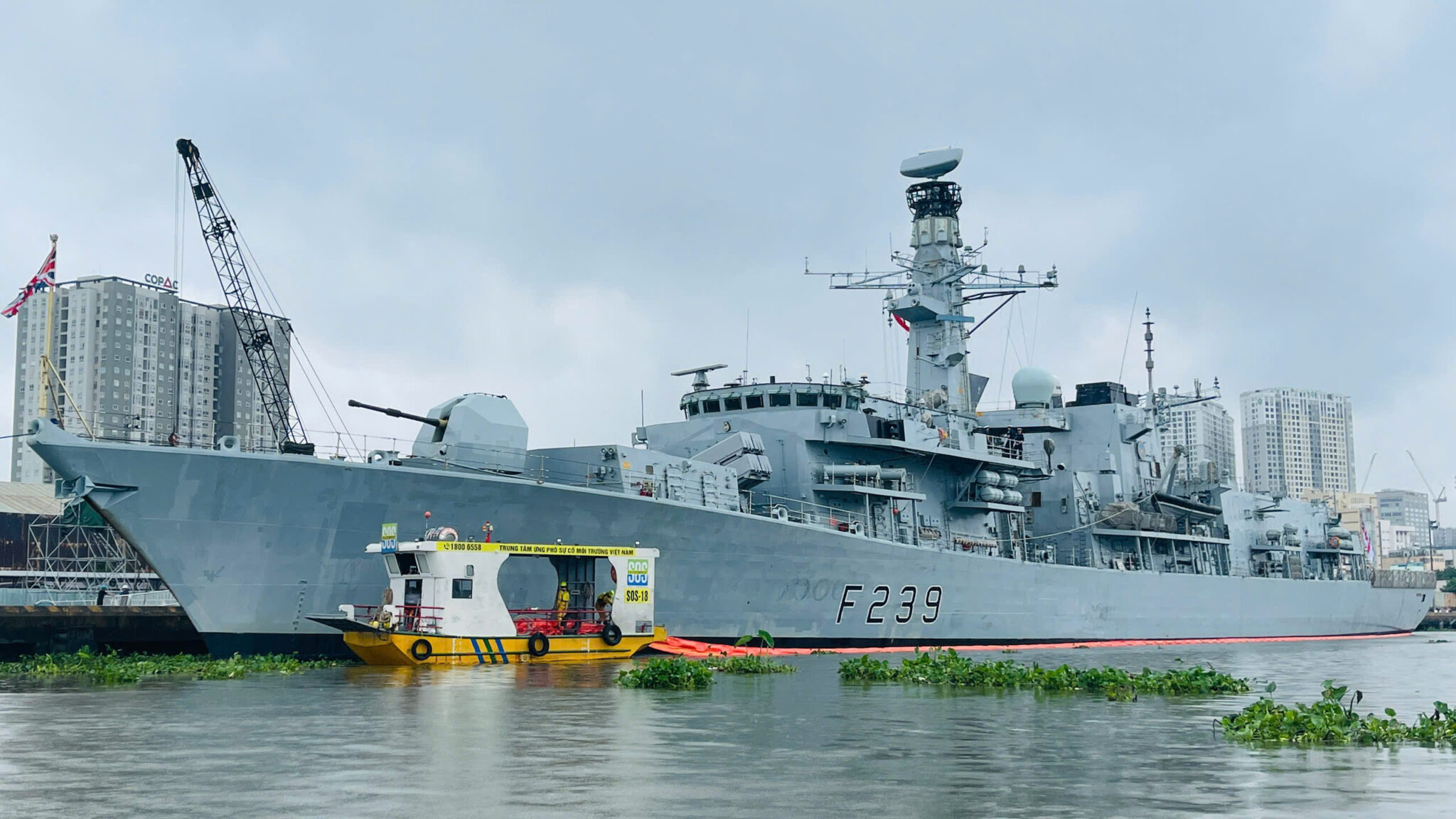 SOS MOBILIZED FORCES TO RESPOND TO THE UK MILITARY SHIP – HMS RICHMOND ...